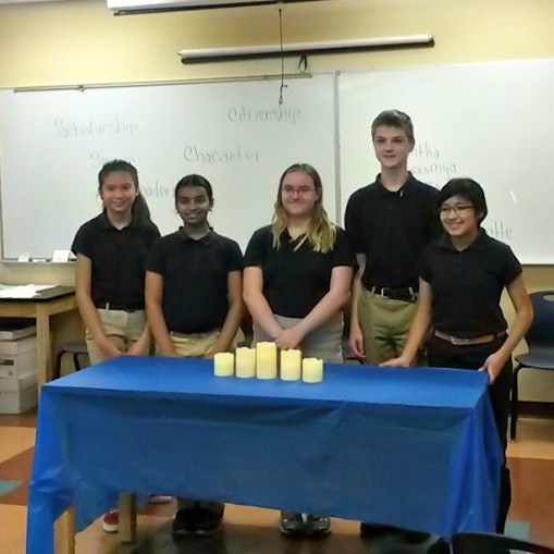 National Junior Honor Society Inducts New Members - Painted Rock Academy