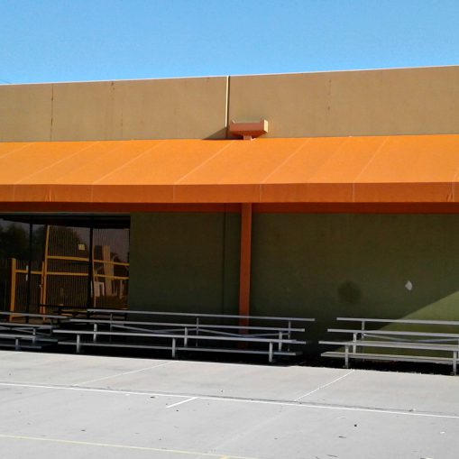 PROP Installs New Shade Awnings - Painted Rock Academy