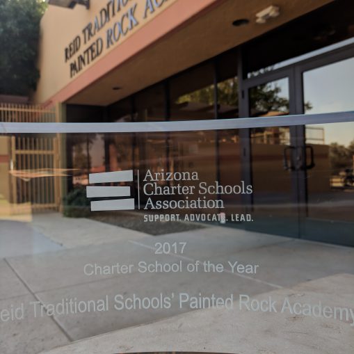 PRA Accepts Charter School of the Year Award - Painted Rock Academy